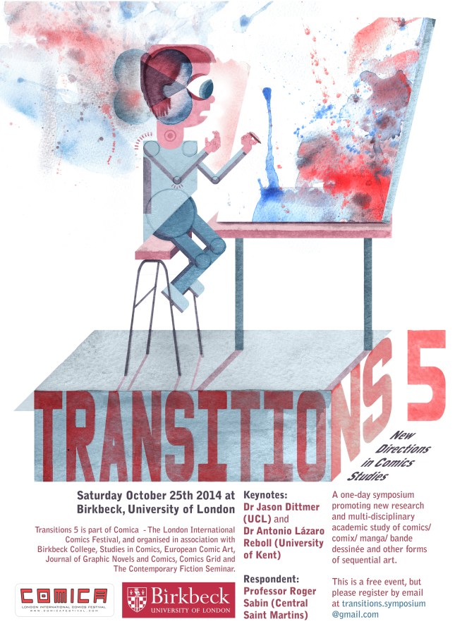 Transitions: New Directions in Comics Studies | Comics Forum